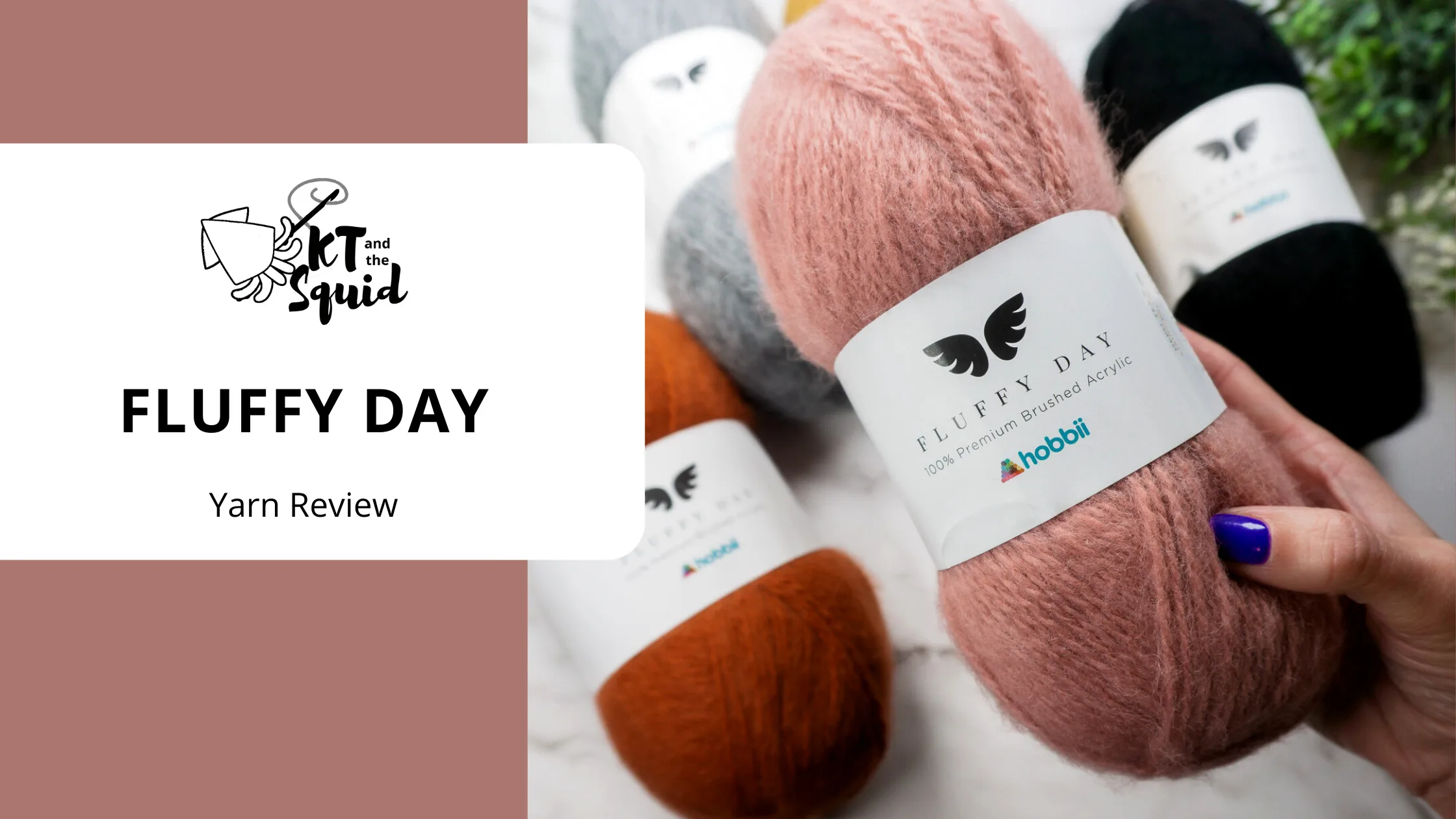 Hobbii Fluffy Day Yarn Review